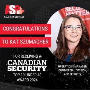 Congratulations Kat! - ASP Security Services